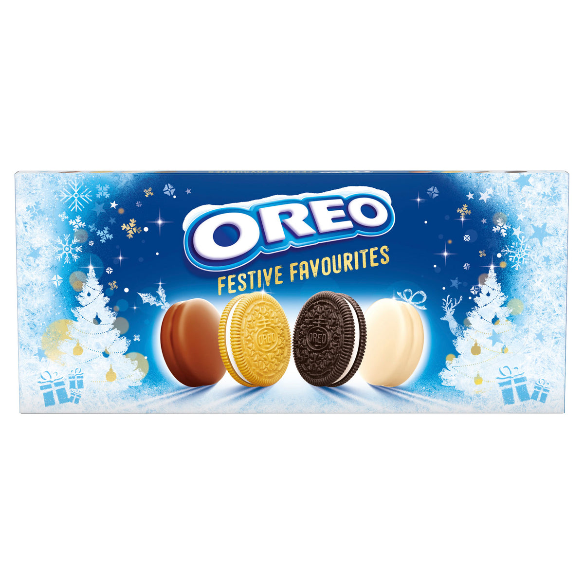 OREO SELECTION FESTIVE FAVOURITES BOX 170gm x 1 — first4health