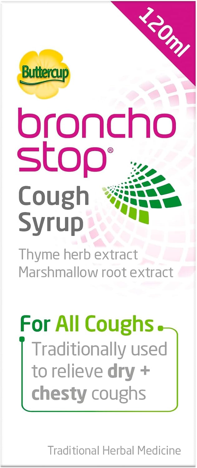 Buttercup BroncoStop Cough Syrup 120ml — first4health