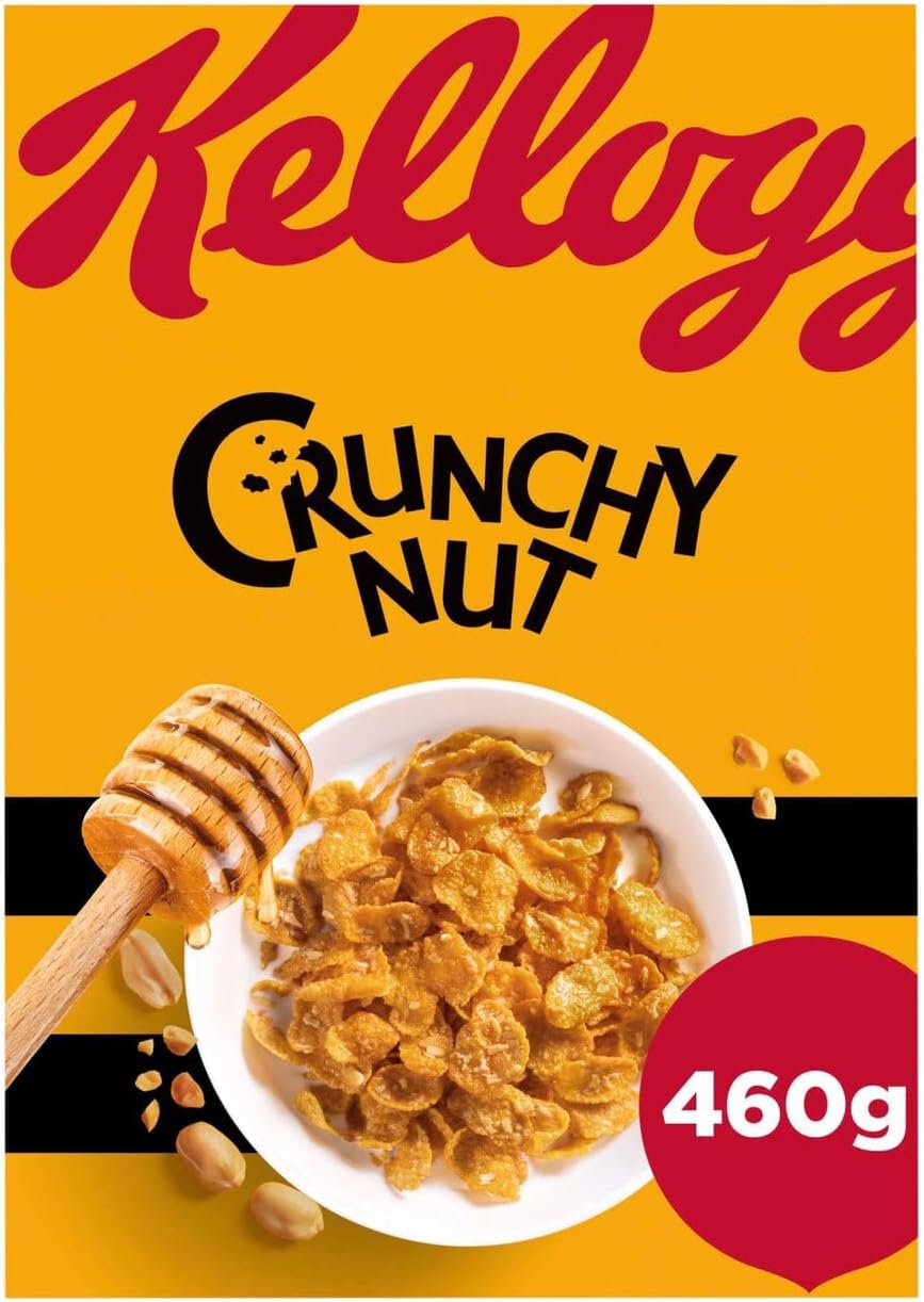 Kellogg's Crunchy Nut Cornflakes 460gm x 3 — first4health