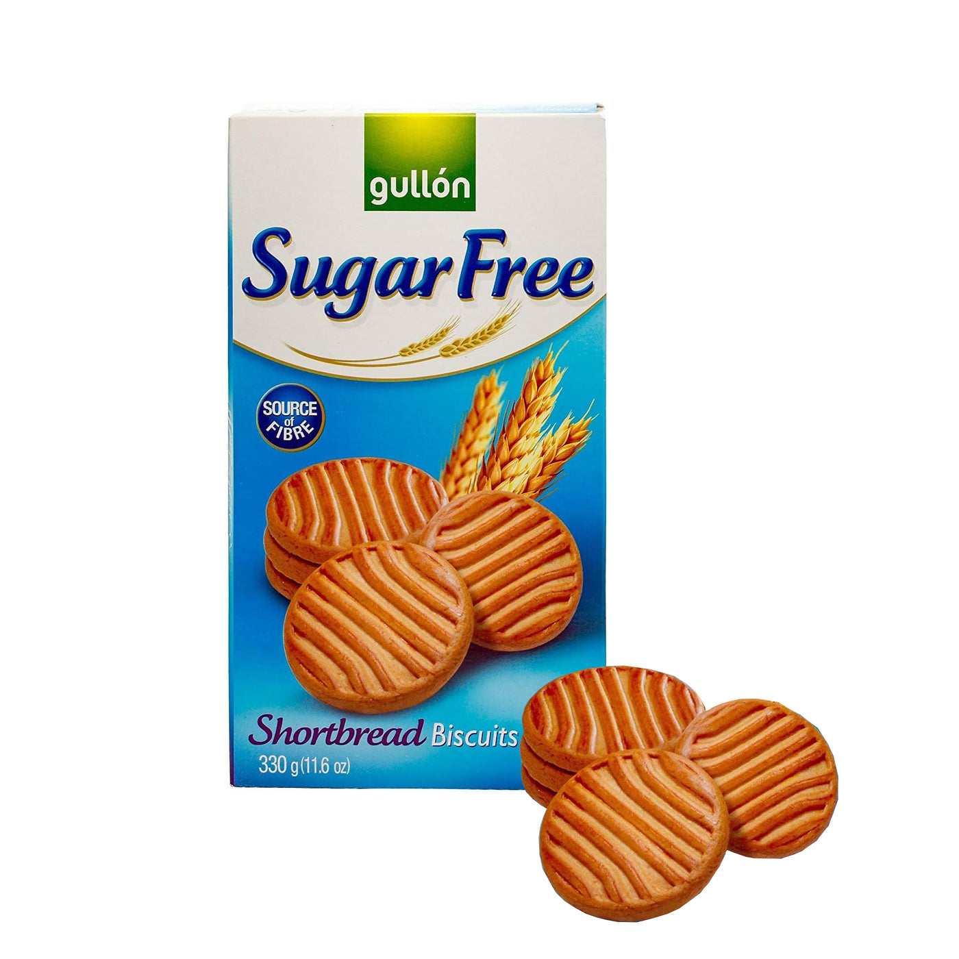 Gullon Shortbread Sugar Free Biscuits 330g x 10 — first4health