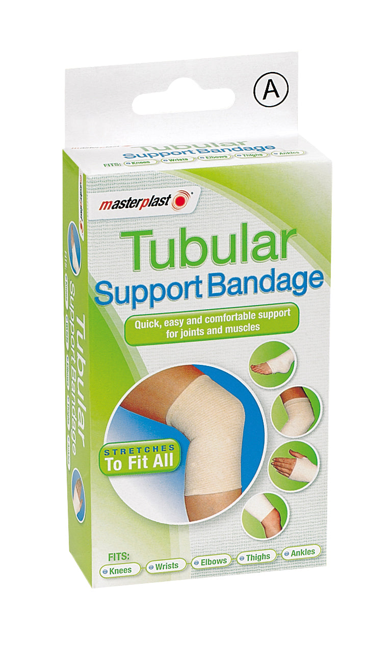 Master Plast Tubular Support Bandage for sprains, strains, and soft ti ...