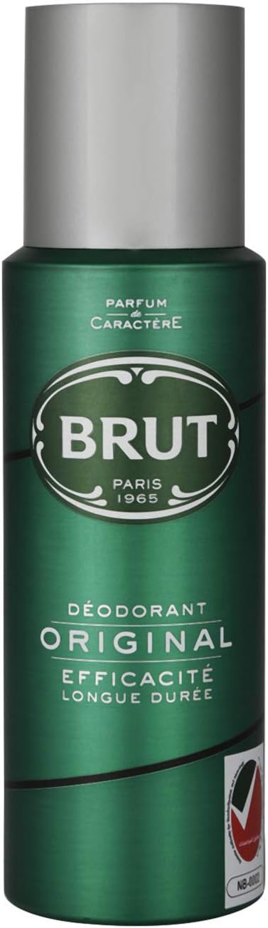 Brut Deodorant Spray Original 200ml x 1 — first4health