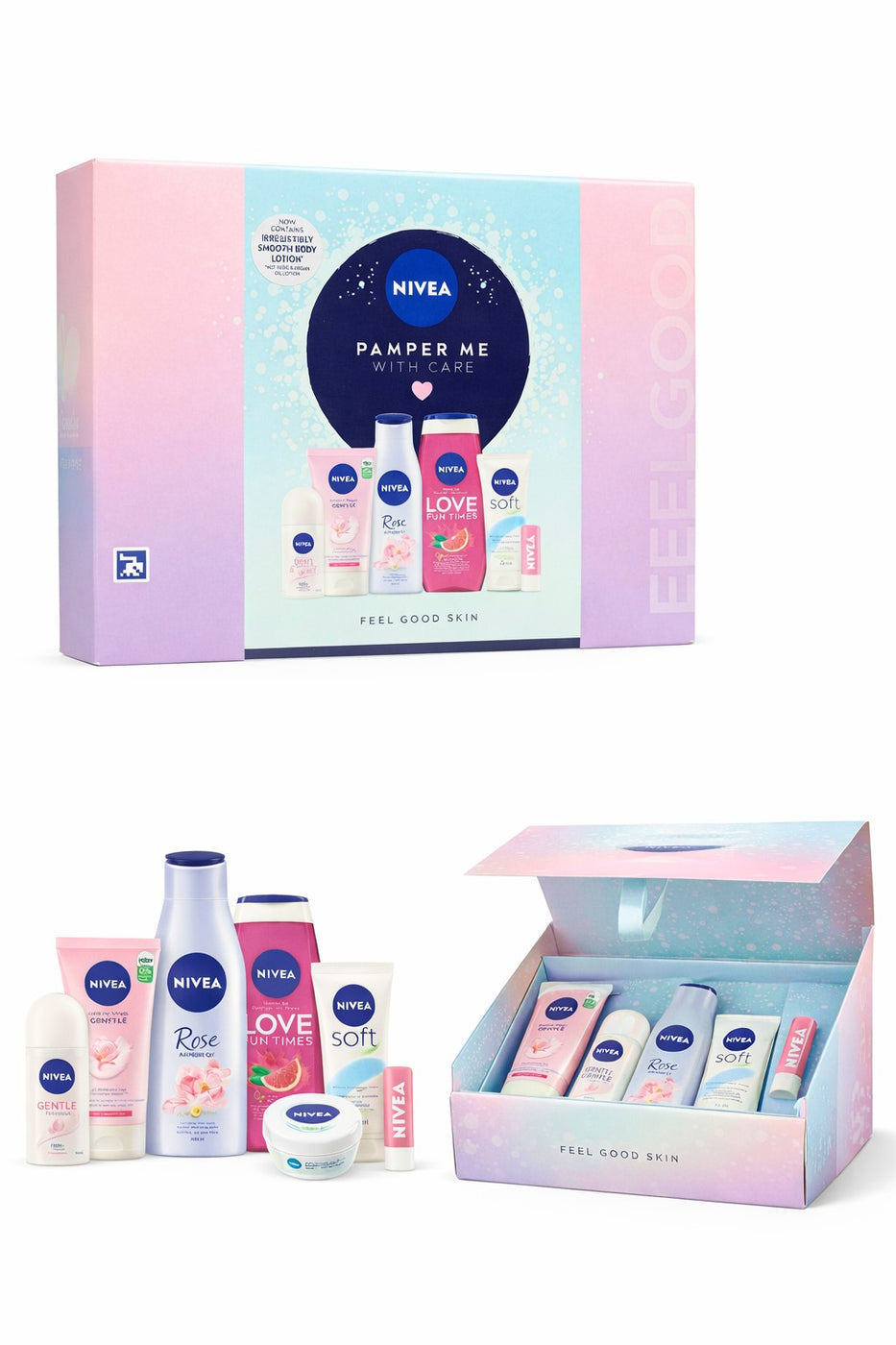 NIVEA "PAMPER ME" Gift Set (6 Products) — first4health