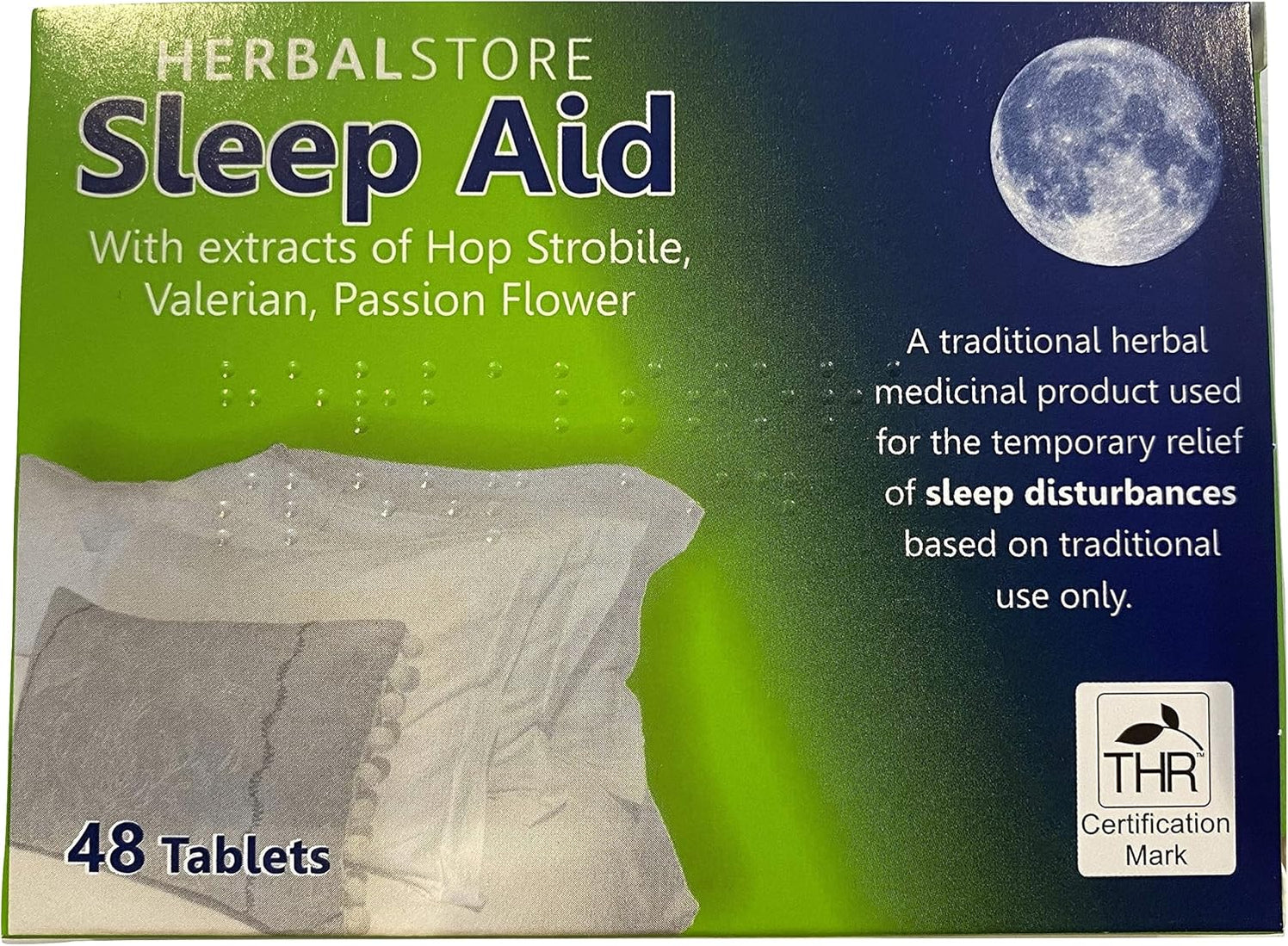 Sleep Aid Tablets Herbal Store 3 x 48 Traditional Insomnia Medicine Re ...