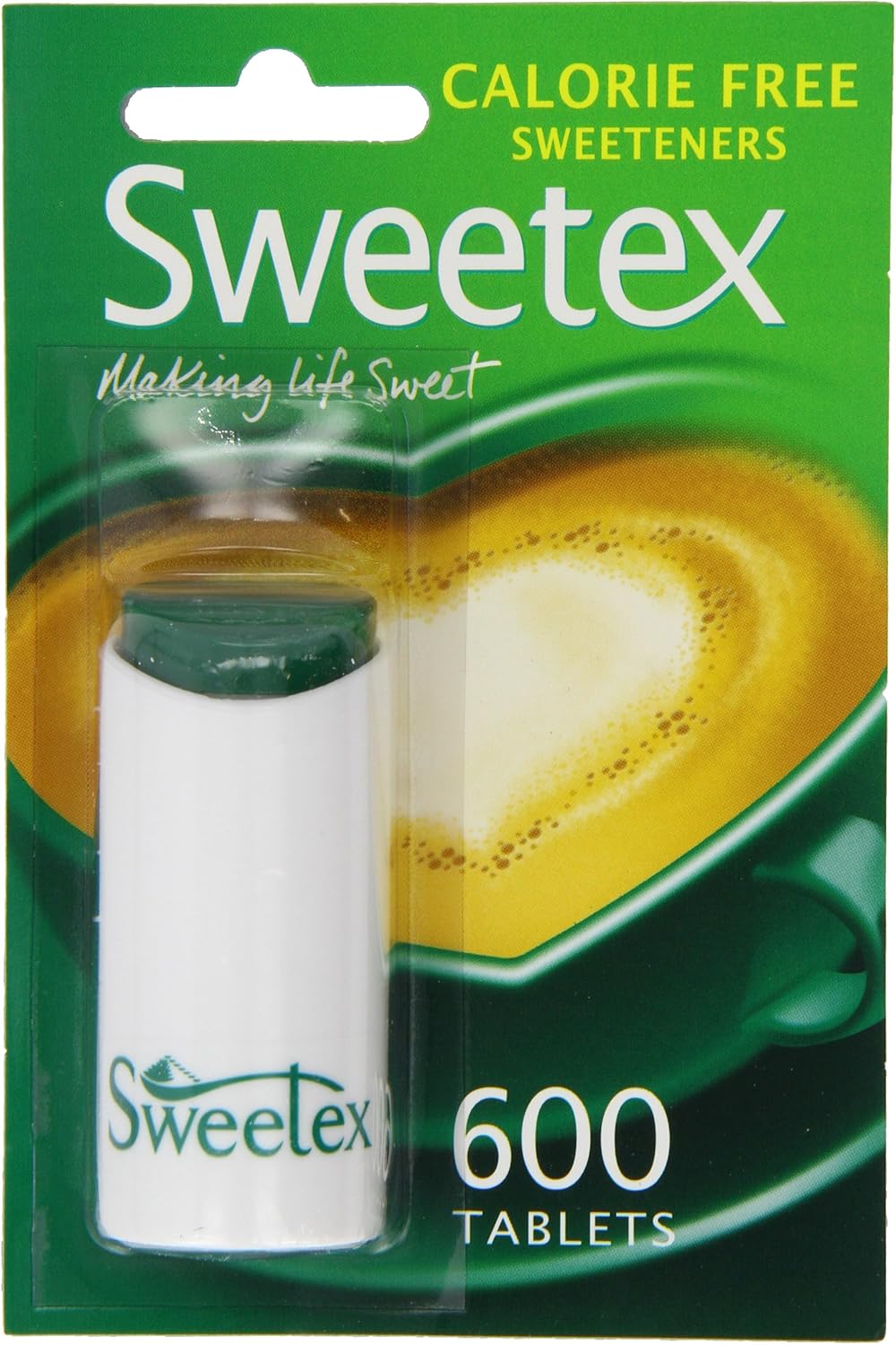 Sweetex Sweetener Tablets 600 Tablets [Zero Calorie-Sugar Substitutes ...