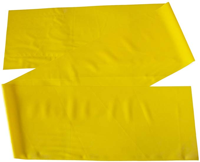 Theraband Yellow 1.5m - Thin Resistance Band (Great for Stretching and ...